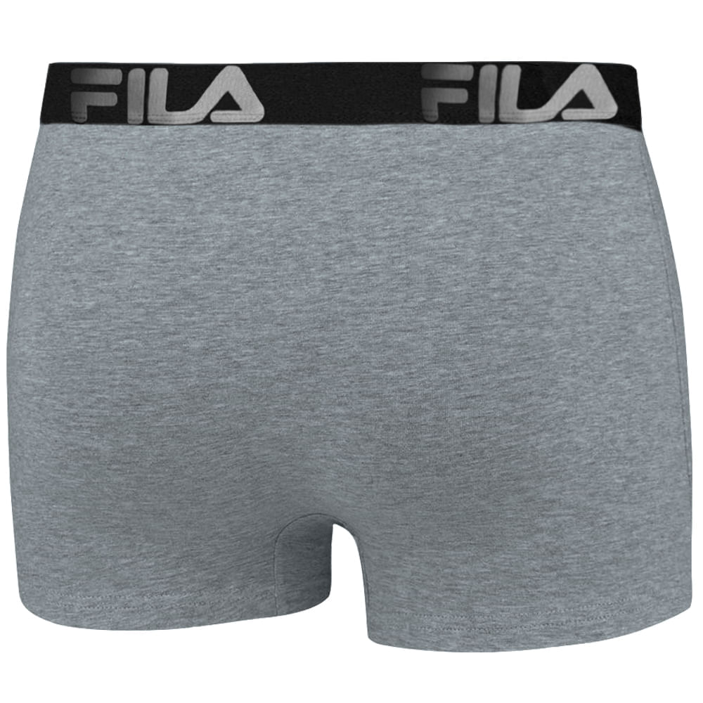 Bóxer Fila Pretina Ancha Plomo Oscuro | Oechsle - Oechsle