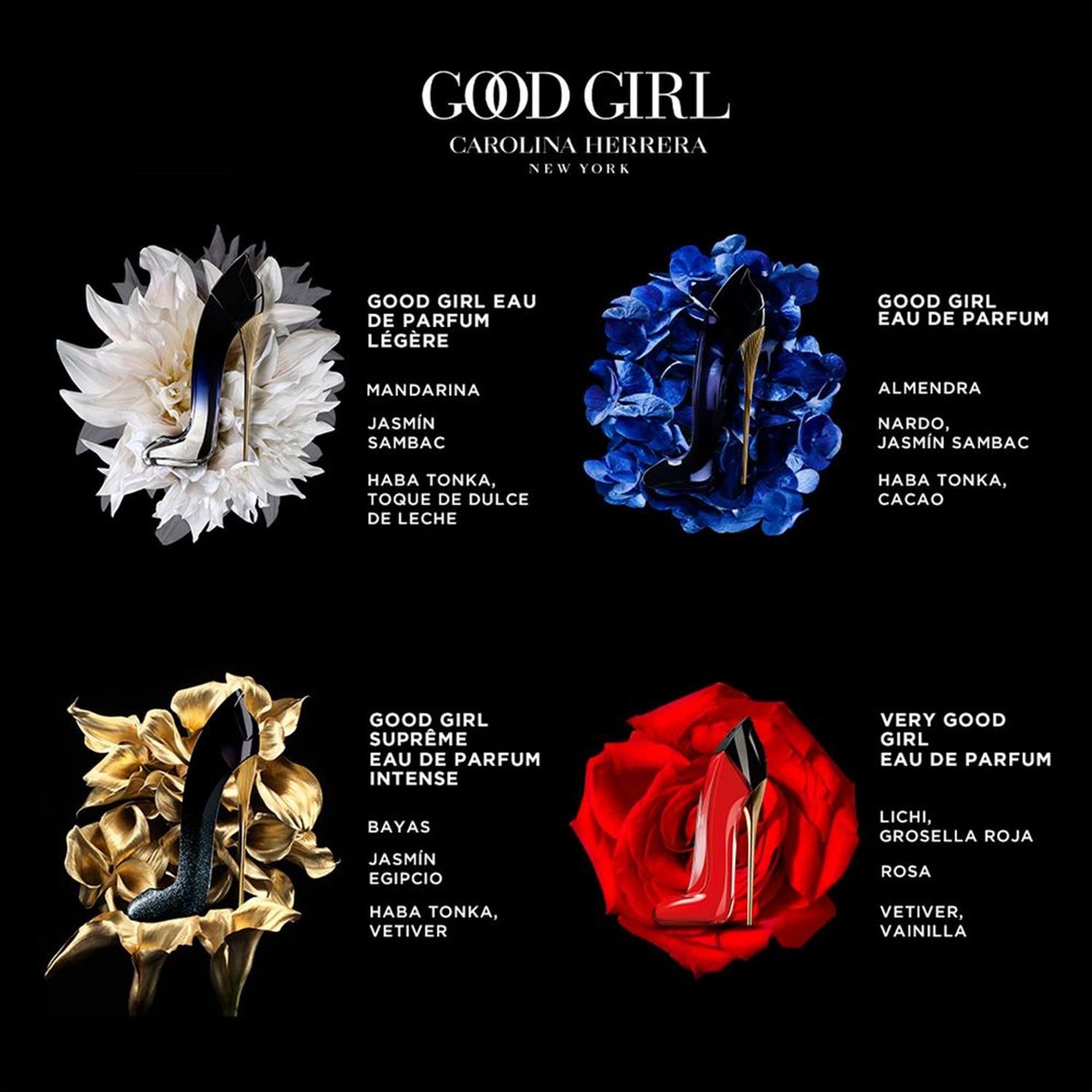 Carolina Herrera Very Good Girl Mujer 80 Ml Edp Oechsle Oechsle