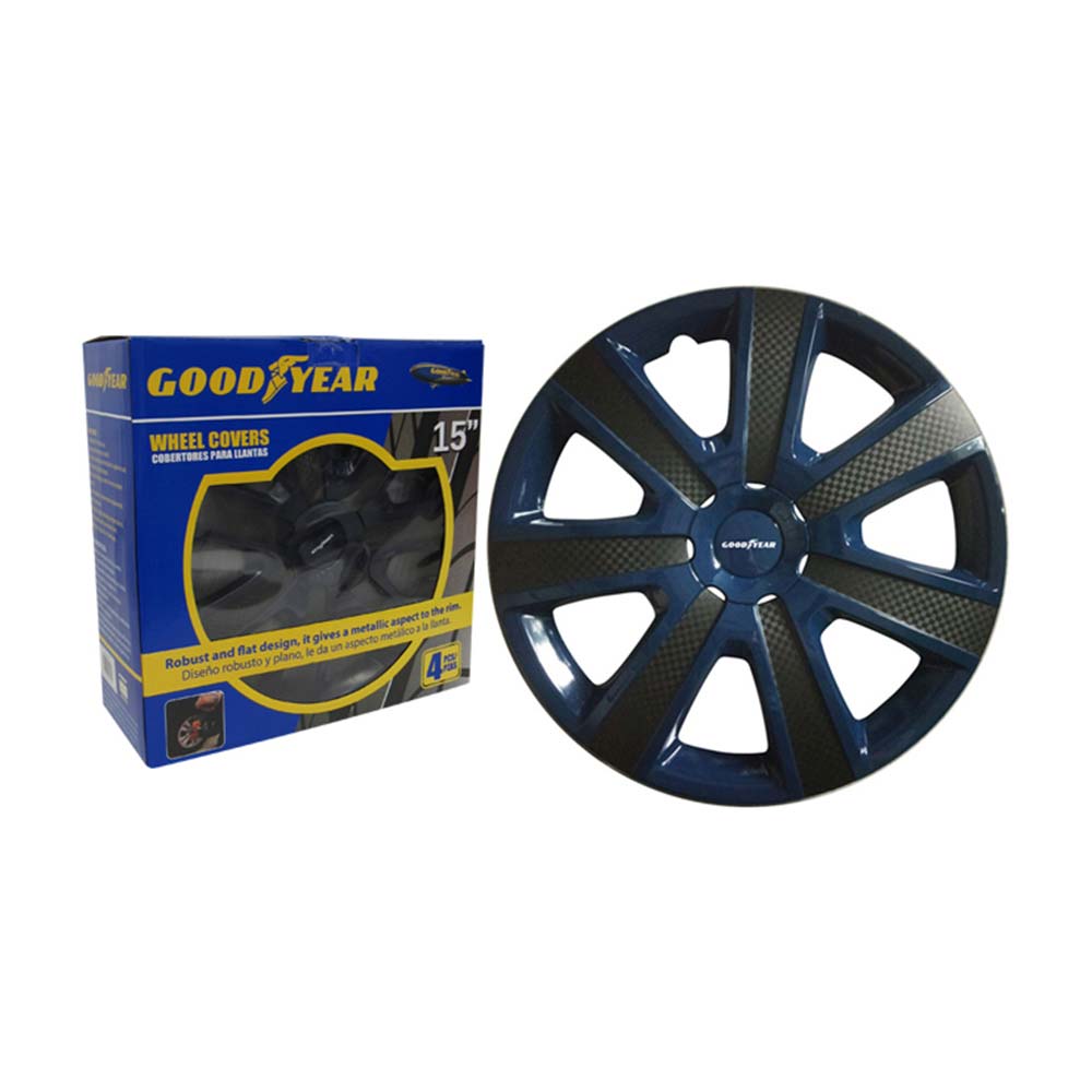 Set copa para rines 15" Negro 4pzs - Oechsle