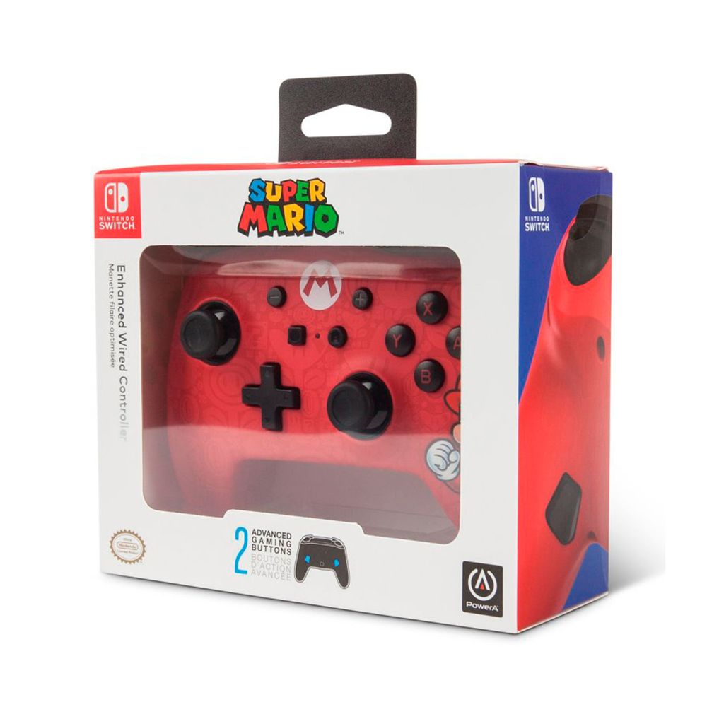 PowerA Enhanced Wired Controller Mario Nintendo Switch | Oechsle - Oechsle