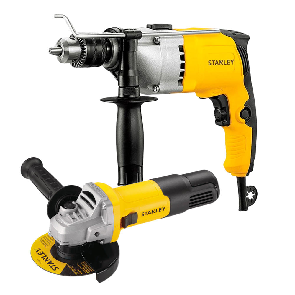 Taladro Percutor Stanley STDH8013 1/2" 800w + Amoladora 750w | Oechsle ...