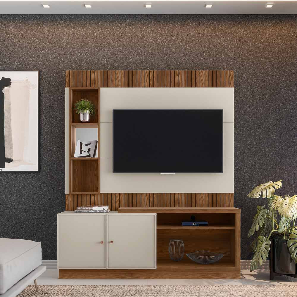 Centro de Entretenimiento para TV VIVA HOME London hasta 55" - Oechsle