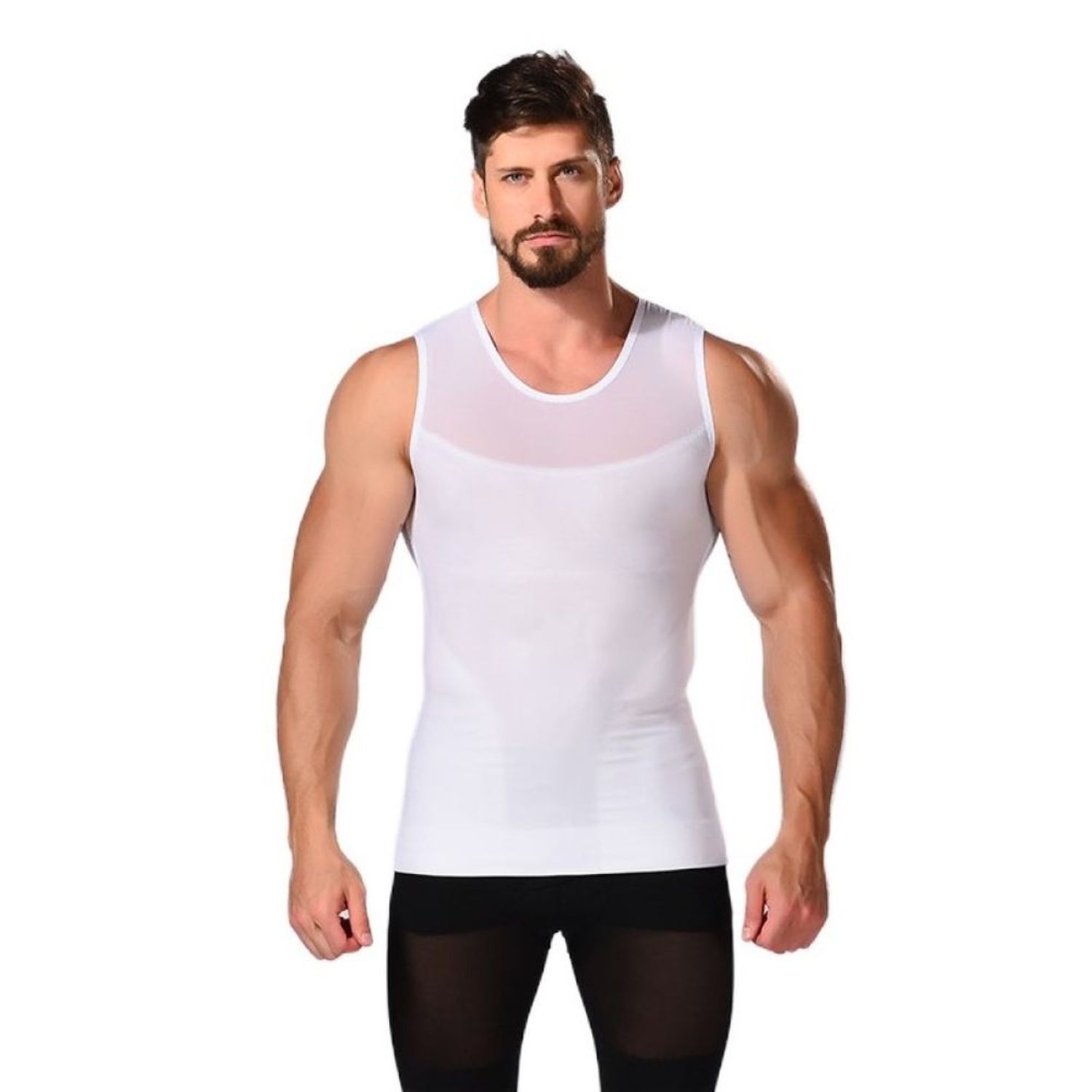 Bividí Formador Hombre W1580 Alta Compresión Blanco M | Oechsle - Oechsle