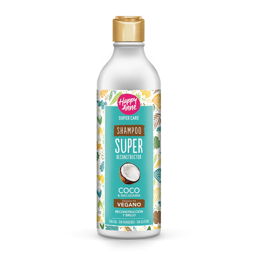 Shampoo Happy Anne Coco y Macadamia - Frasco 340 ml | Oechsle - Oechsle