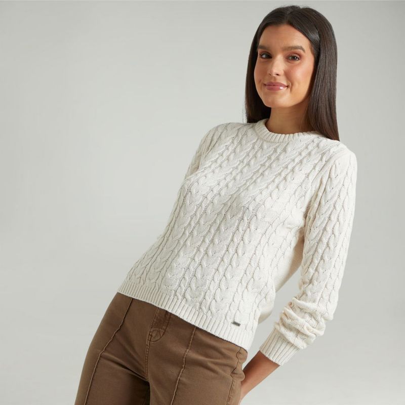 Chompas para mujer: tejidas, de lana, largas y más | Oechsle