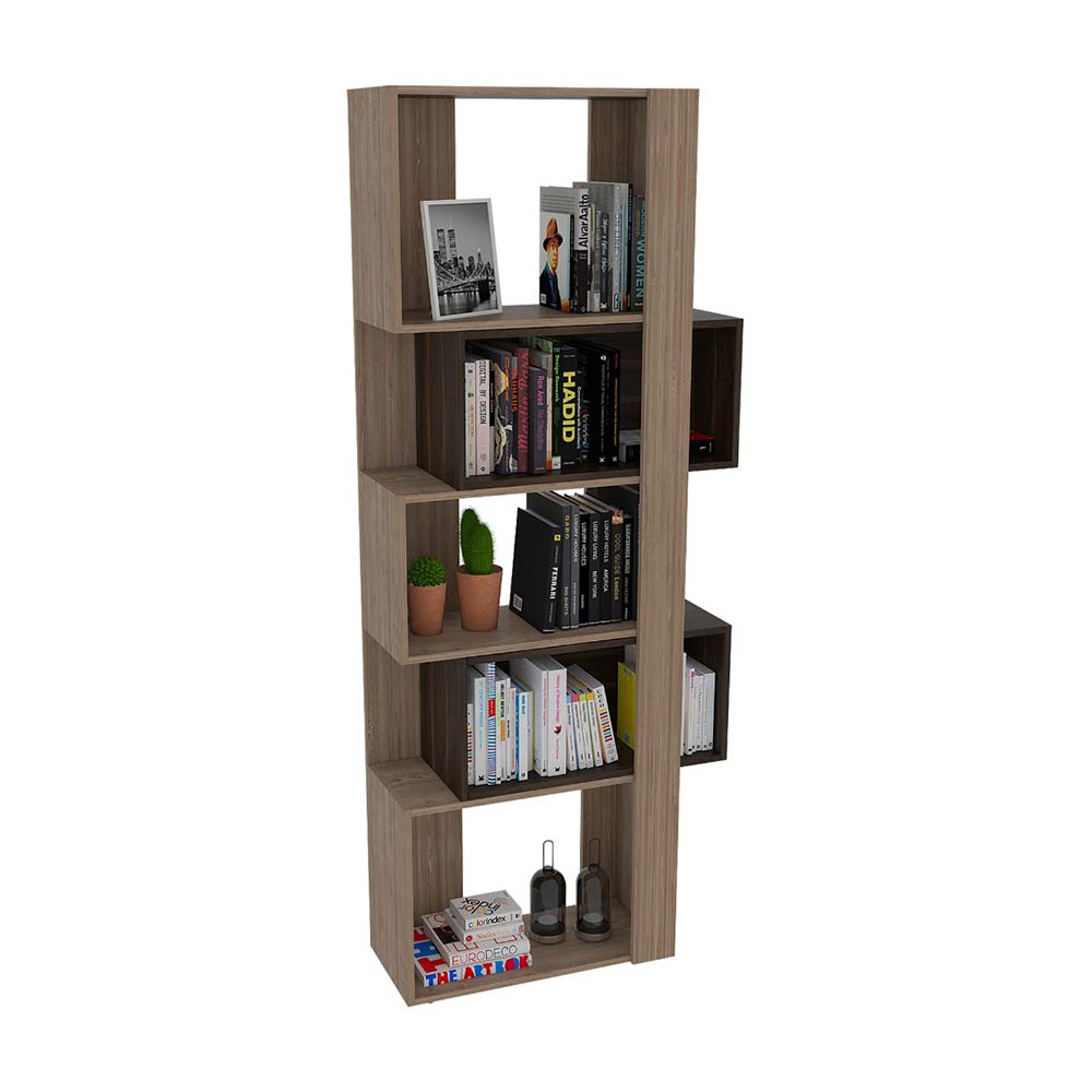 Biblioteca Baltica Nature Melamina 60cm Marrón - Oechsle