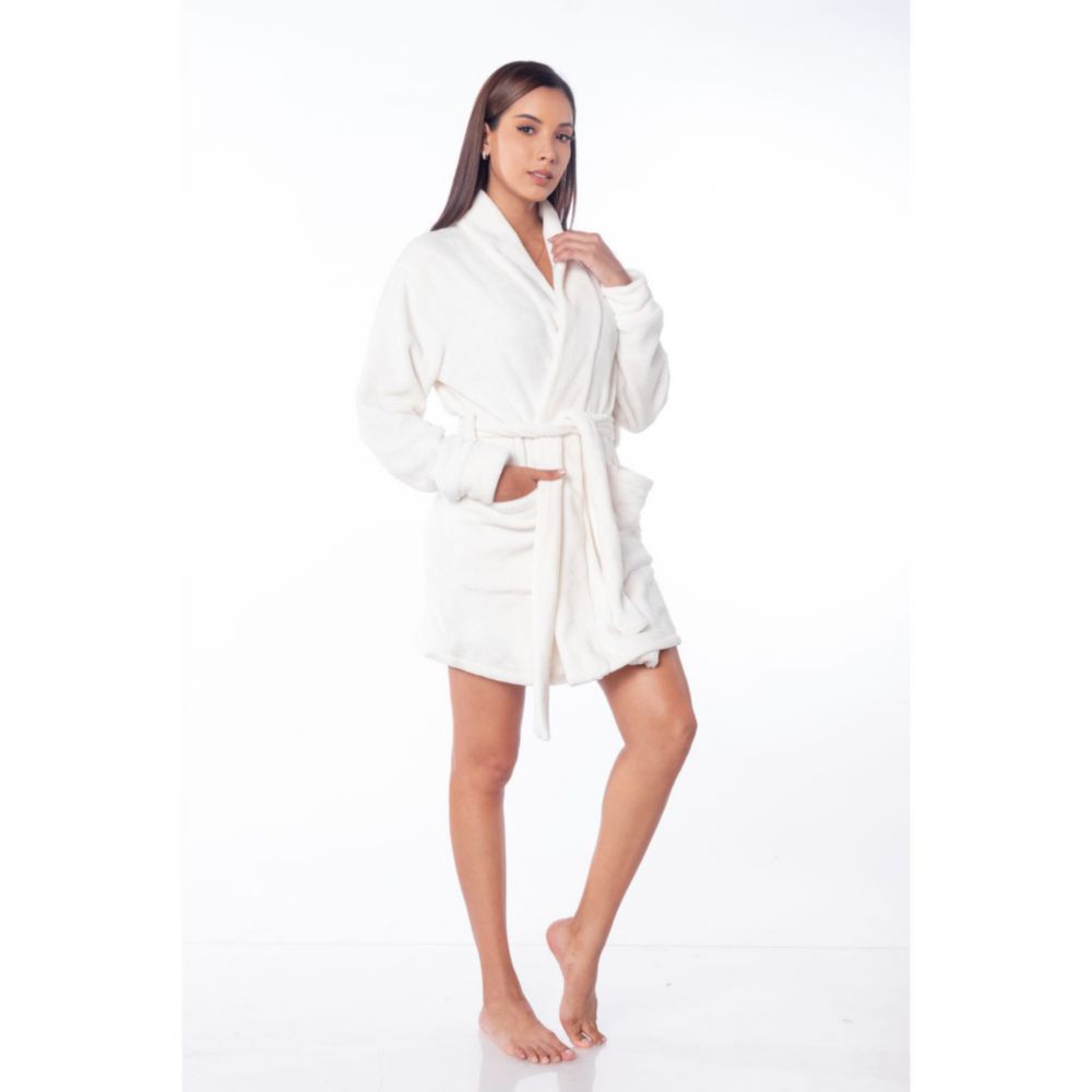 Bata Mujer Vela White - Plush Crema | Oechsle - Oechsle