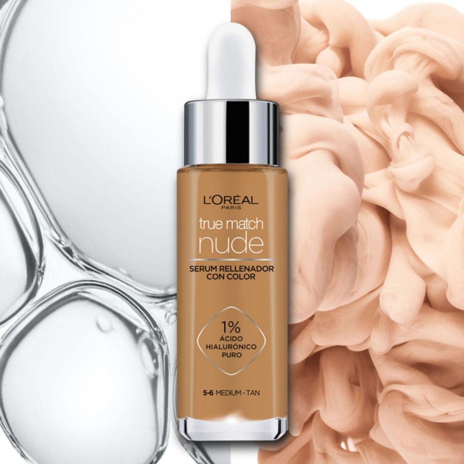 Serum Loreal Con Color Base True Match Tono Medium-Tan 5-6 30 Ml ...