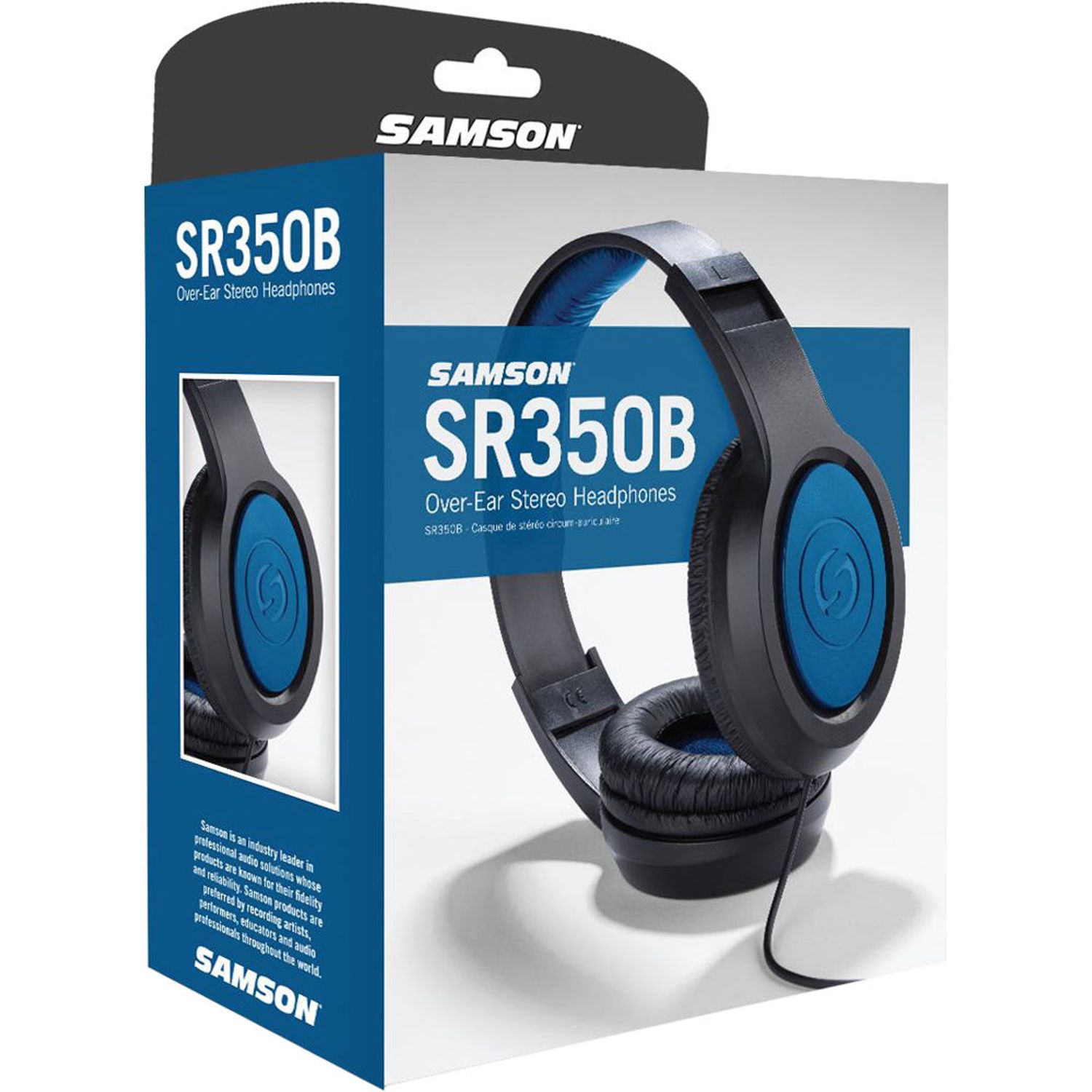 Kit de auriculares Samson SR350 Over-Ear Stereo (Edición Especial Azul ...